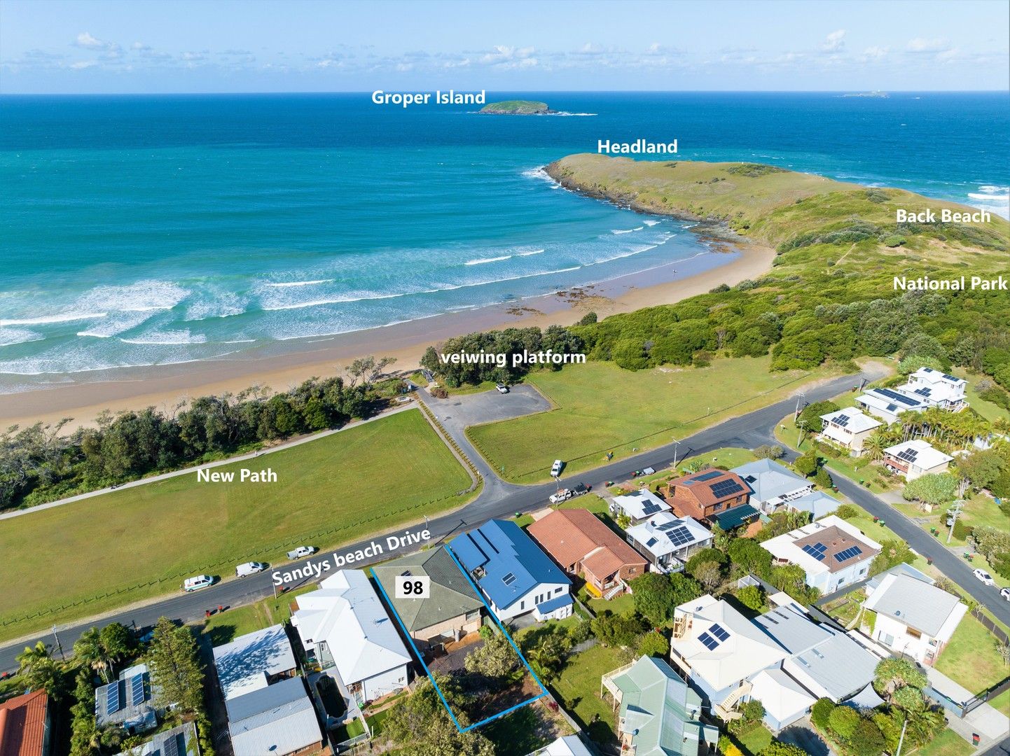 Sold 98 Sandys Beach Drive, Sandy Beach NSW 2456 on 13 Jun 2023 ...