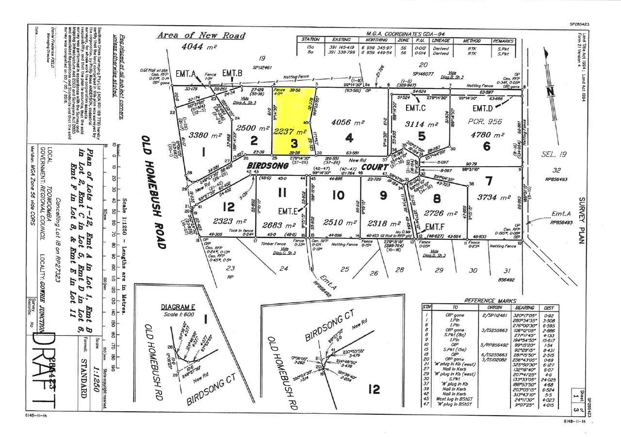 Sold 7 (Lot 3) Birdsong Court, Gowrie Junction QLD 4352 on 19 May 2020 ...