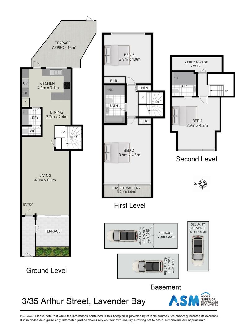3/35 Arthur Street, Lavender Bay NSW 2060 | Domain