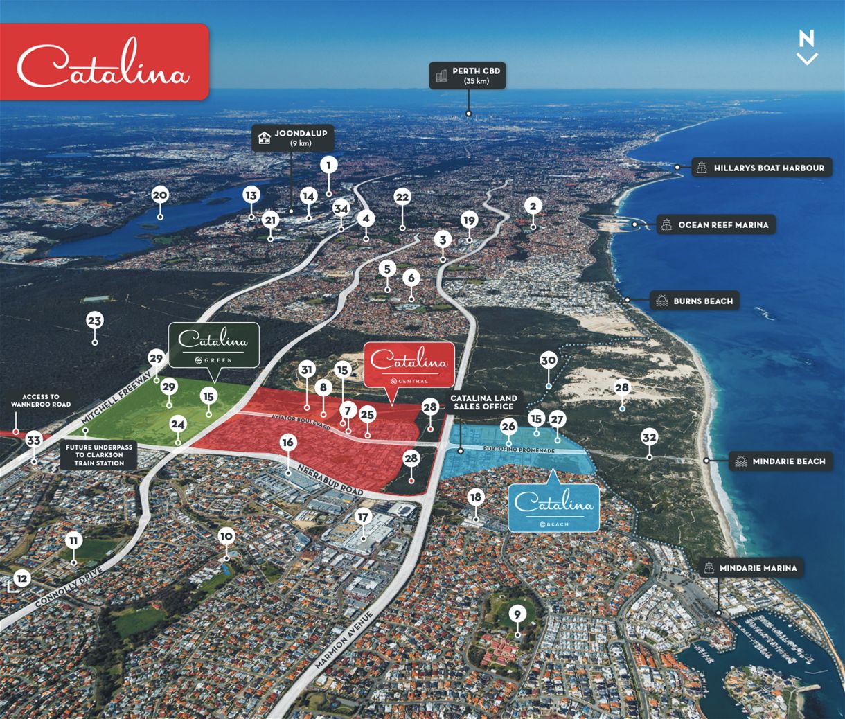 2539 Longbeach Promenade, Mindarie WA 6030 | Domain