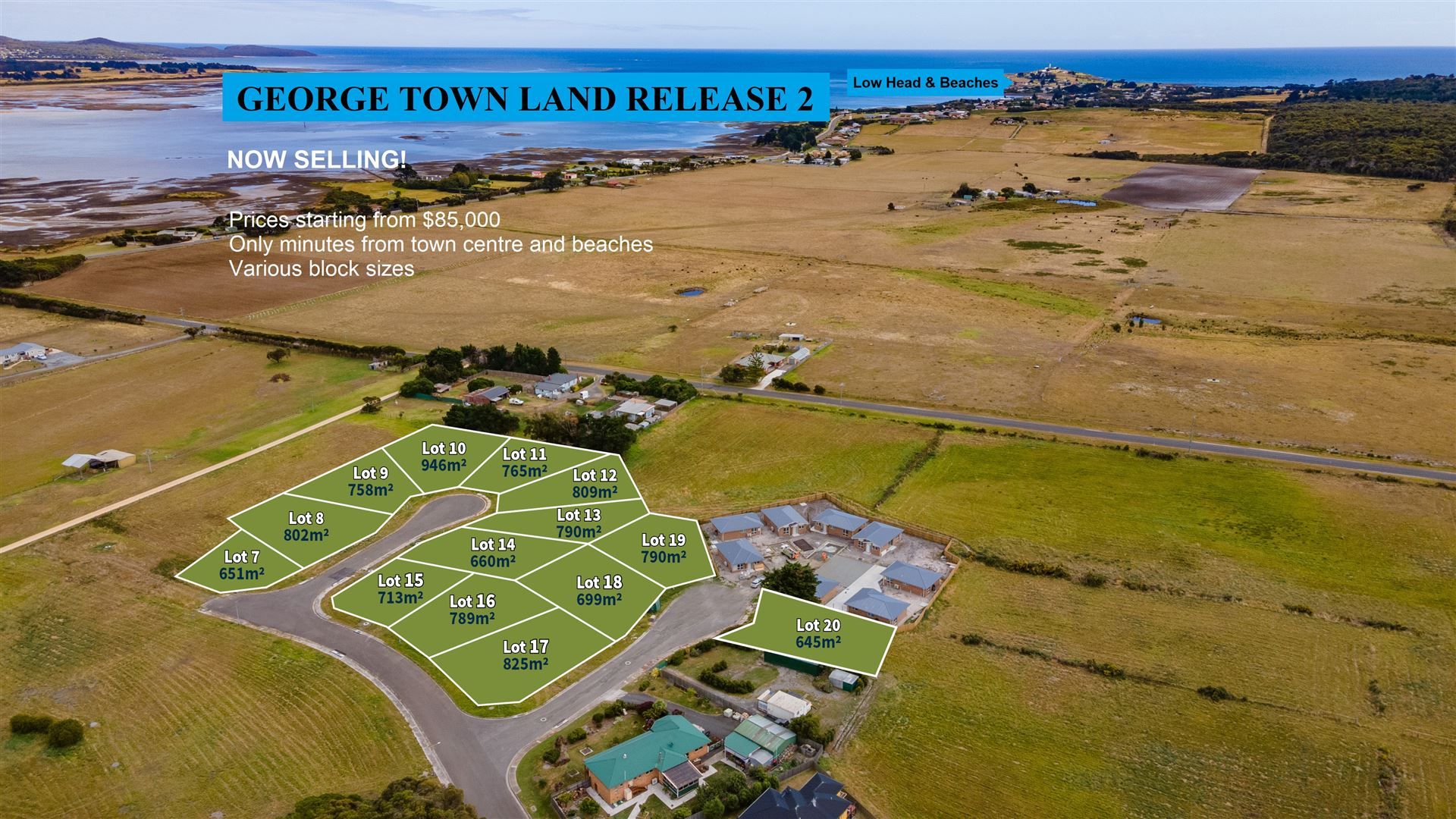 George Town Land Release 2 - Hallem Street, George Town TAS 7253 | Domain