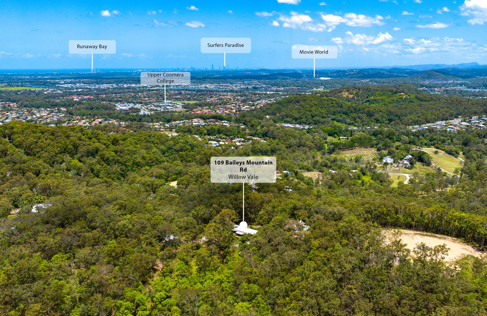 Sold 109 Baileys Mountain Road, Willow Vale QLD 4209 on 13 Apr 2023 ...