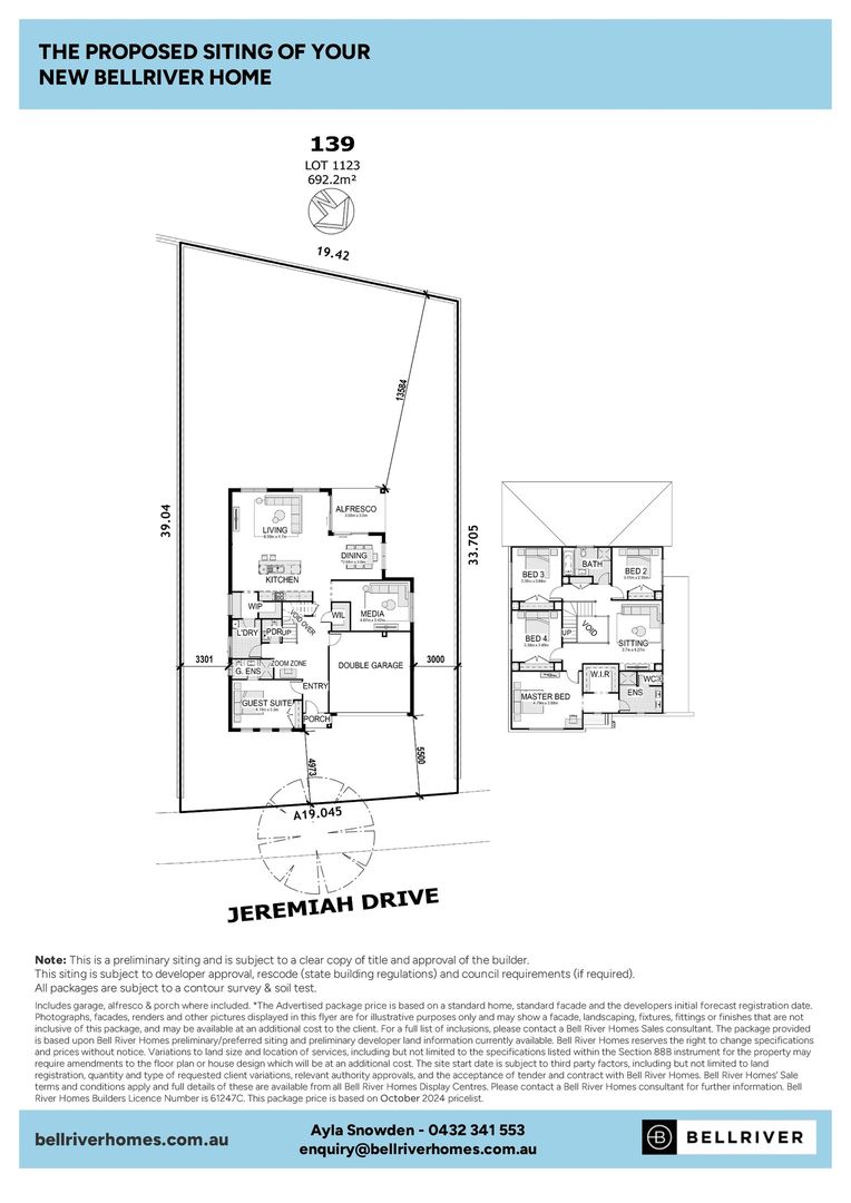Lot 1123 (139) Jeremiah Drive, Watagan Park Estate, Cooranbong NSW 2265 ...