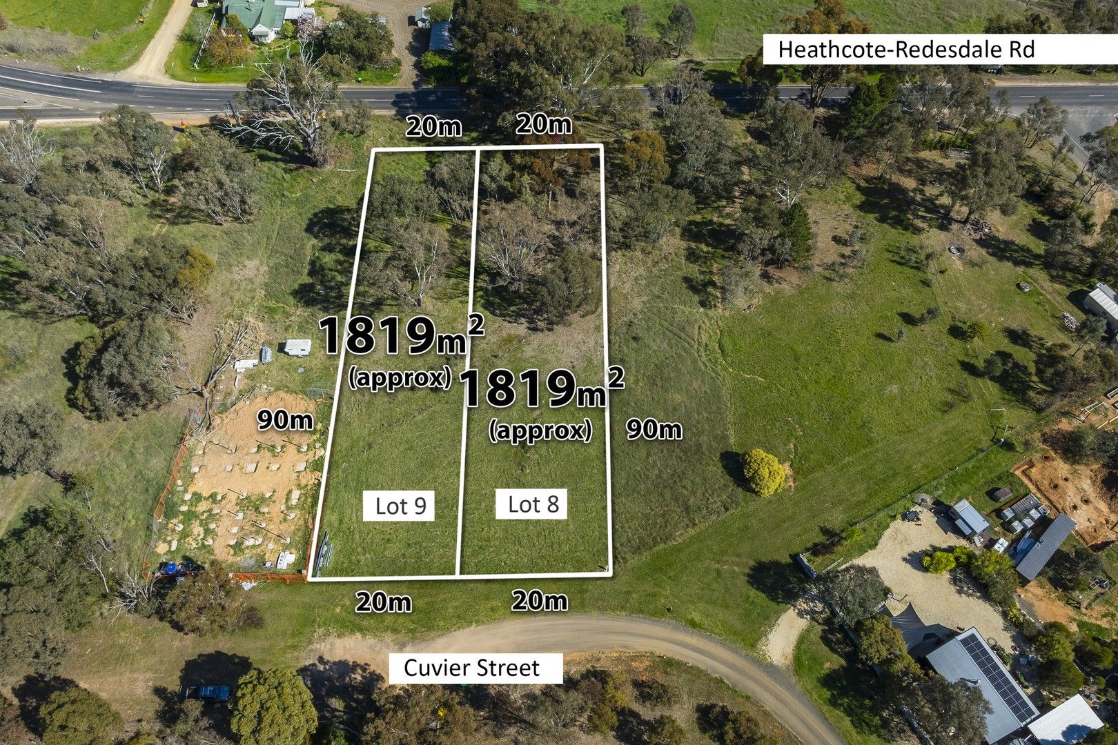 Lot 8 & Lot 9 Cuvier Street, Mia Mia VIC 3444 | Domain