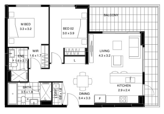 307/1A Lerida Street, Schofields NSW 2762 | Domain