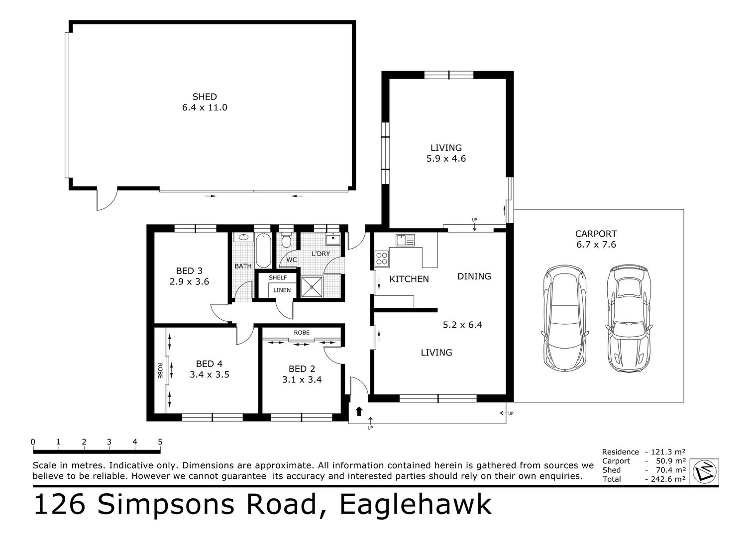 126 Simpsons Road, Eaglehawk VIC 3556 | Domain