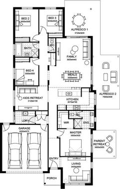 Park Ridge QLD 4125 - 4 beds new home design for Sale, Build your new ...