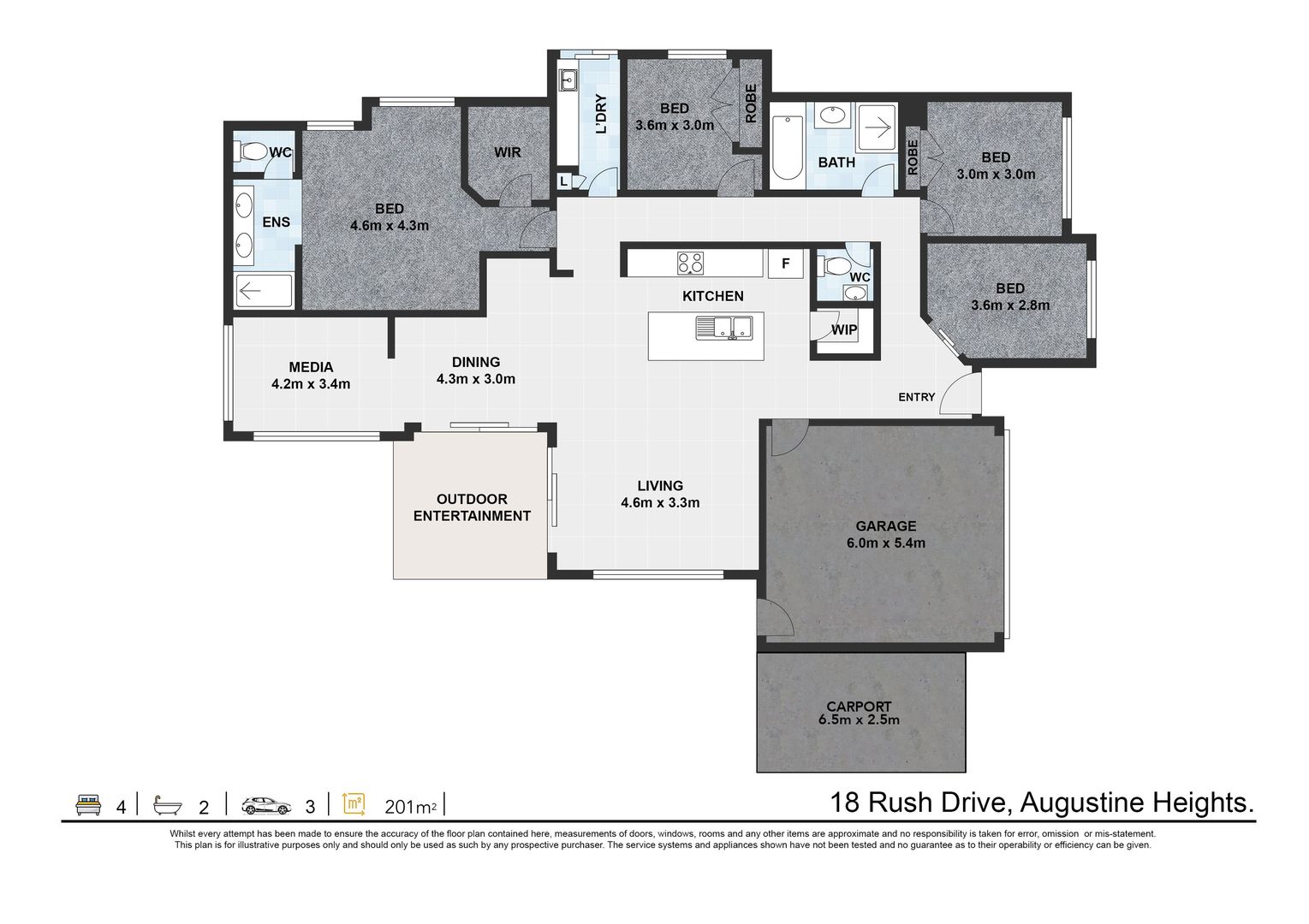 18 Rush Drive, Augustine Heights QLD 4300 | Domain