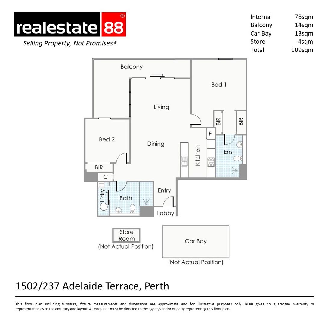 1502/237 Adelaide Terrace, Perth WA 6000 - Apartment For Rent | Domain