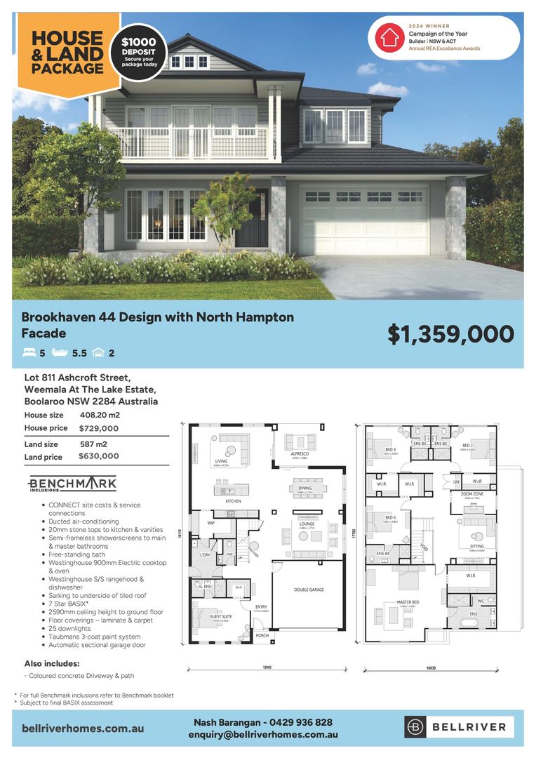 Lot 811 Ashcroft Street, Weemala At The Lake Estate, Boolaroo NSW 2284 ...