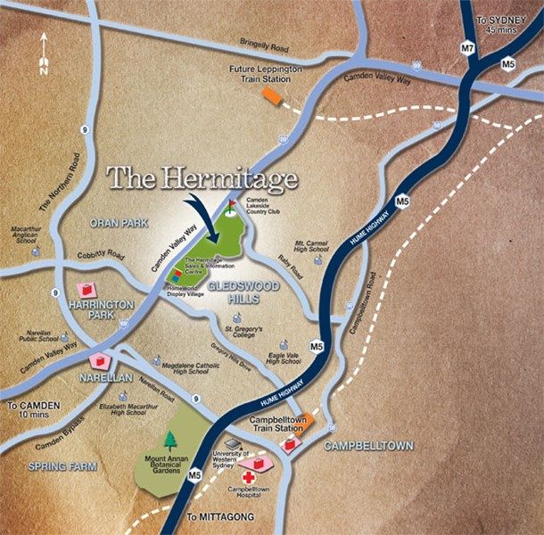 Sold 31 (Lot 4025) The Hermitage Way, GLEDSWOOD HILLS NSW 2557 on 15 ...
