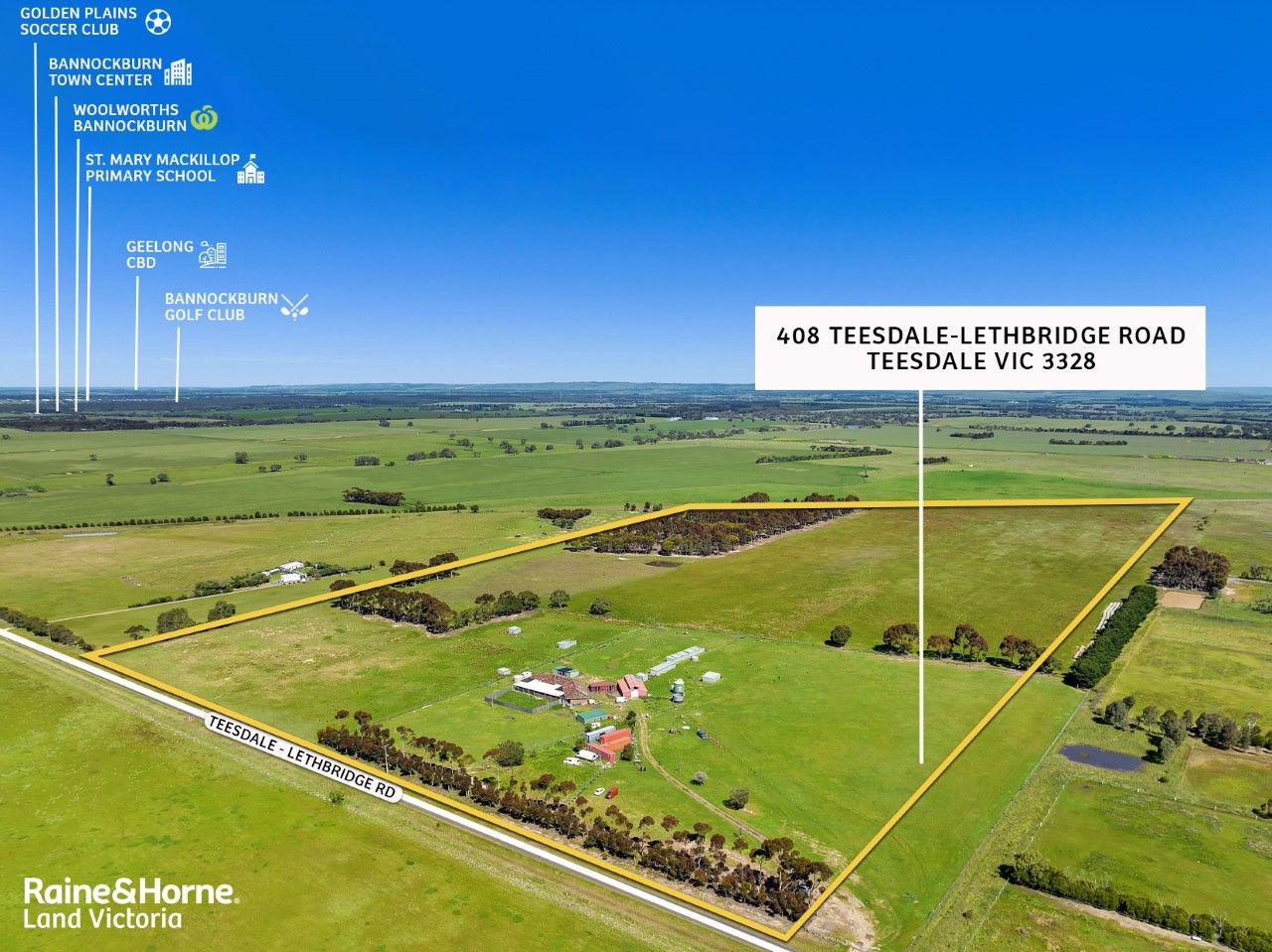 408 Teesdale-Lethbridge Road, Teesdale VIC 3328 | Domain