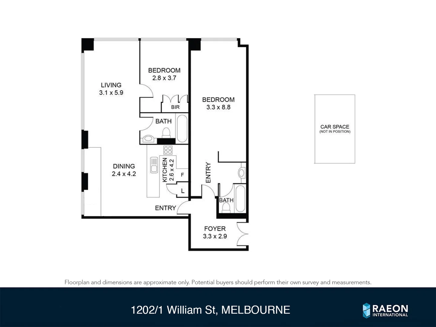 1202/1 William St, Melbourne VIC 3000 | Domain