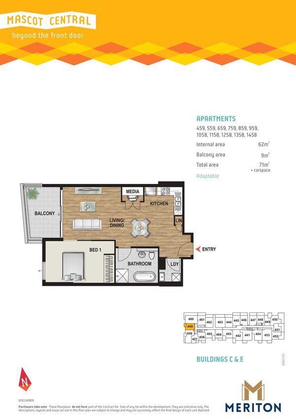 1258/1 JACKSON DRIVE, Mascot NSW 2020 - Apartment For Rent | Domain