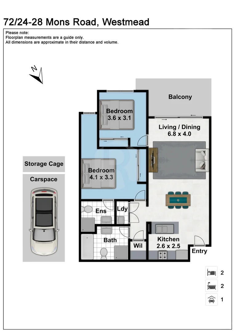 72/24 Mons Road, Westmead NSW 2145 - Apartment For Rent | Domain