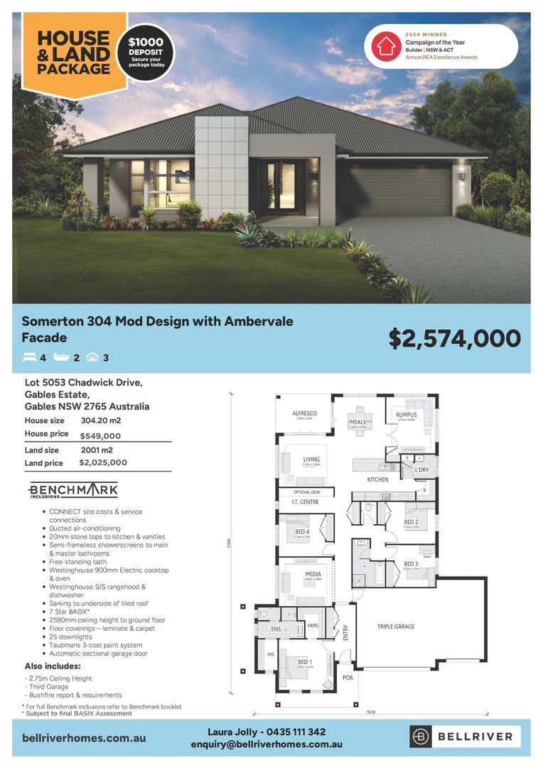 Lot 5053 Chadwick Drive, Gables Estate, Gables NSW 2765 | Domain