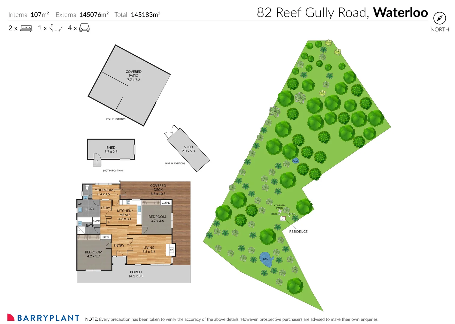 82 Reef Gully Road, Waterloo VIC 3373 - House for Sale | Domain