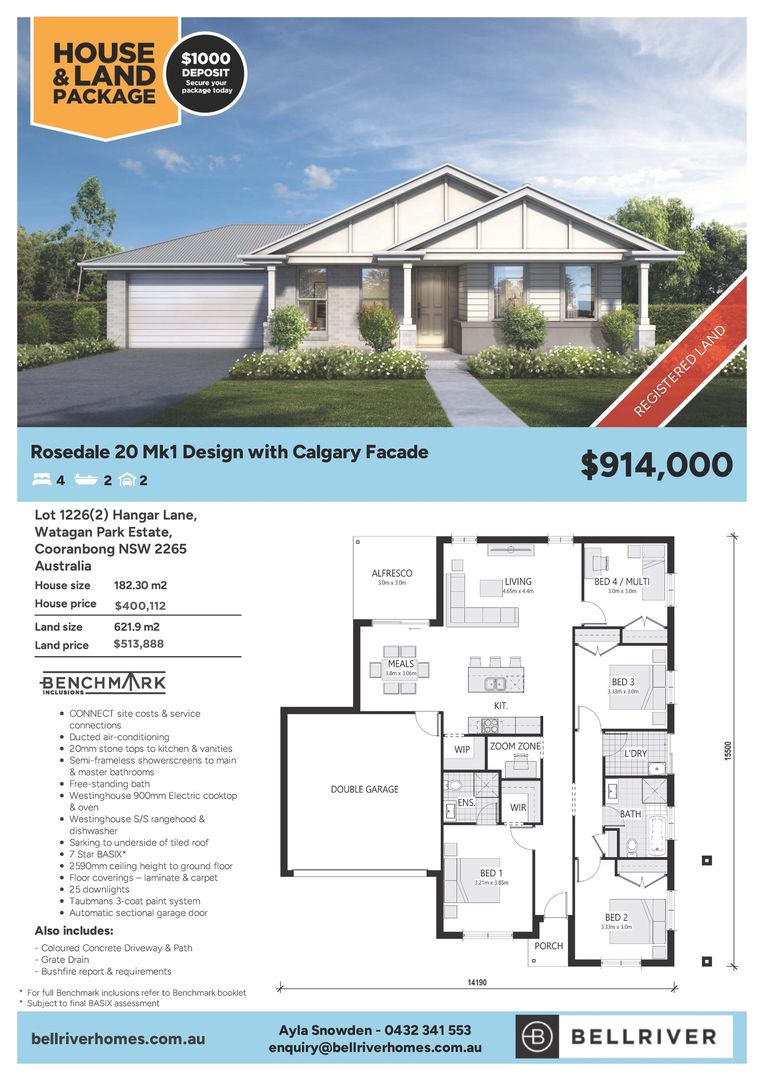 Lot 1226(2) Hangar Lane, Watagan Park Estate, Cooranbong NSW 2265 | Domain