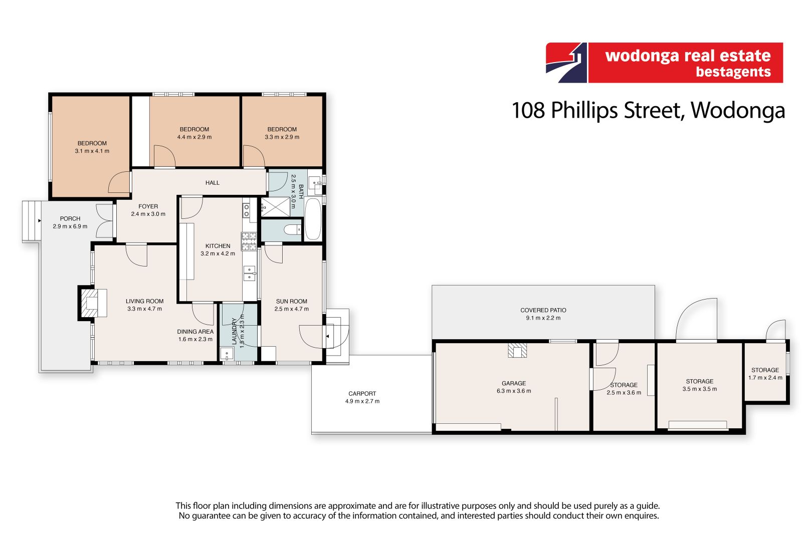 108 Phillips Street, Wodonga VIC 3690 | Domain