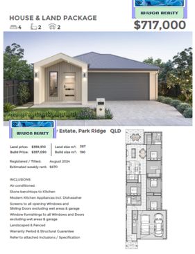 Park Ridge South QLD 4125 - 4 beds house for Sale, New 4 bed house Park ...