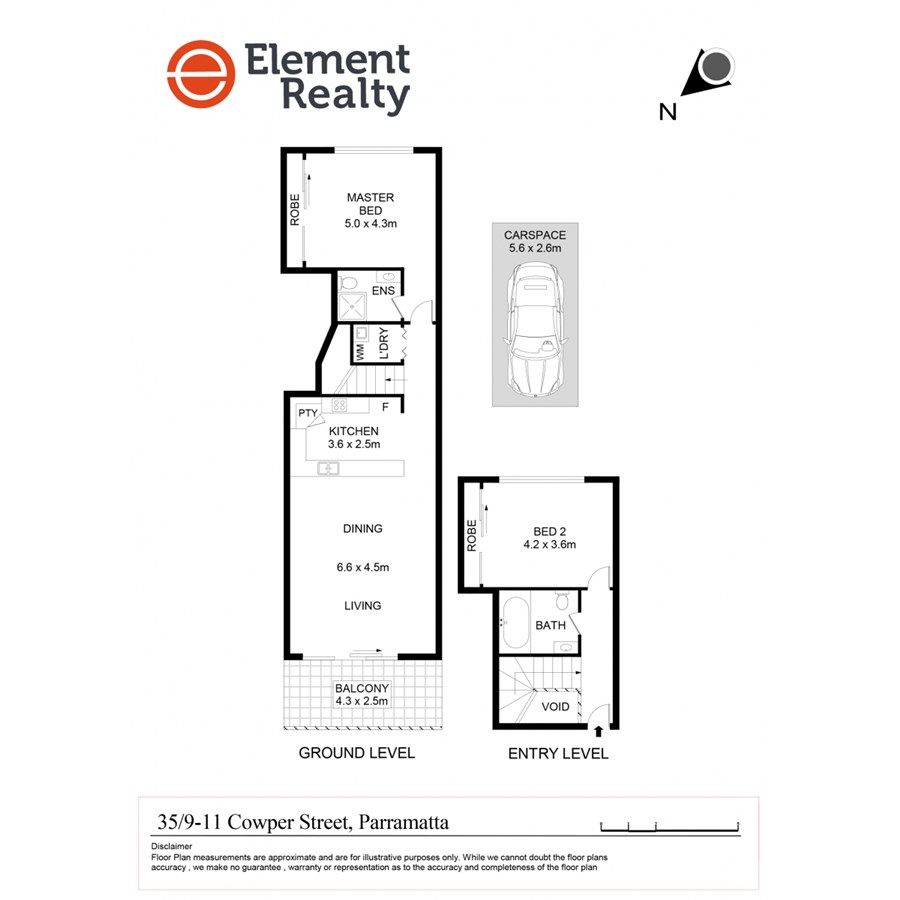 Sold 35/9 Cowper Street, Parramatta NSW 2150 on 02 Dec 2019 ...