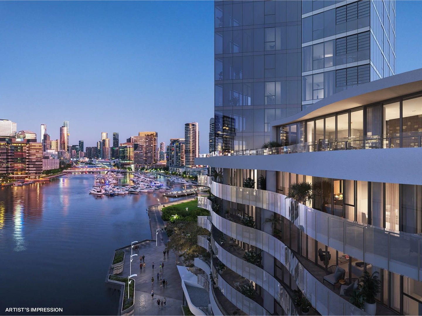 Trielle at Yarra’s Edge Apartments - 16 Point Park Crescent, Docklands ...