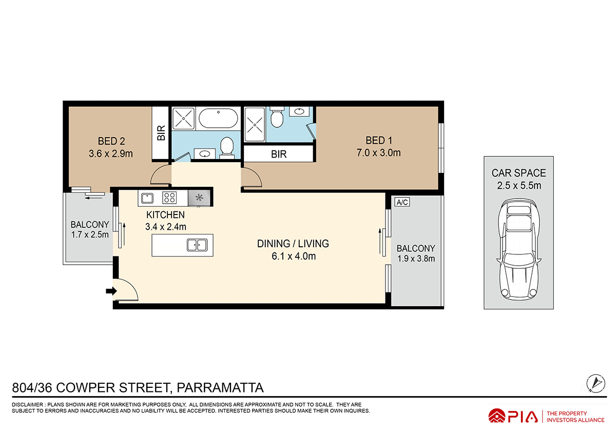 804/36-46 Cowper Street, Parramatta NSW 2150 | Domain