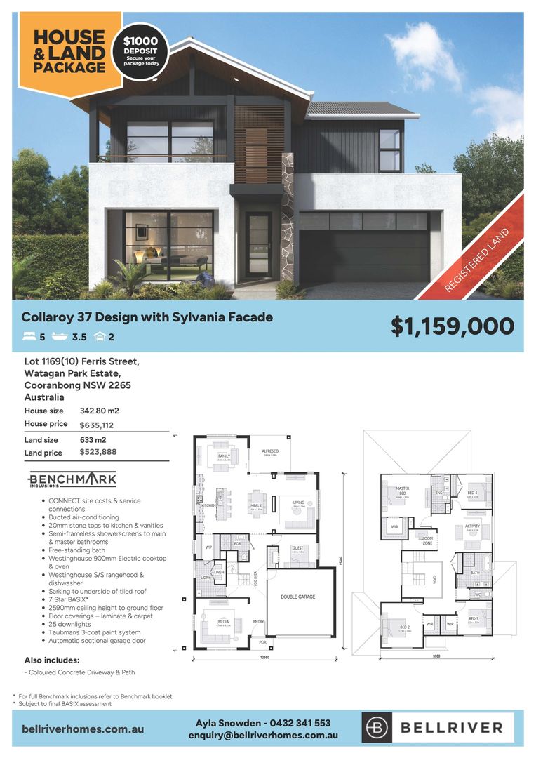 Lot 1169(10) Ferris Street, Watagan Park Estate, Cooranbong NSW 2265 ...