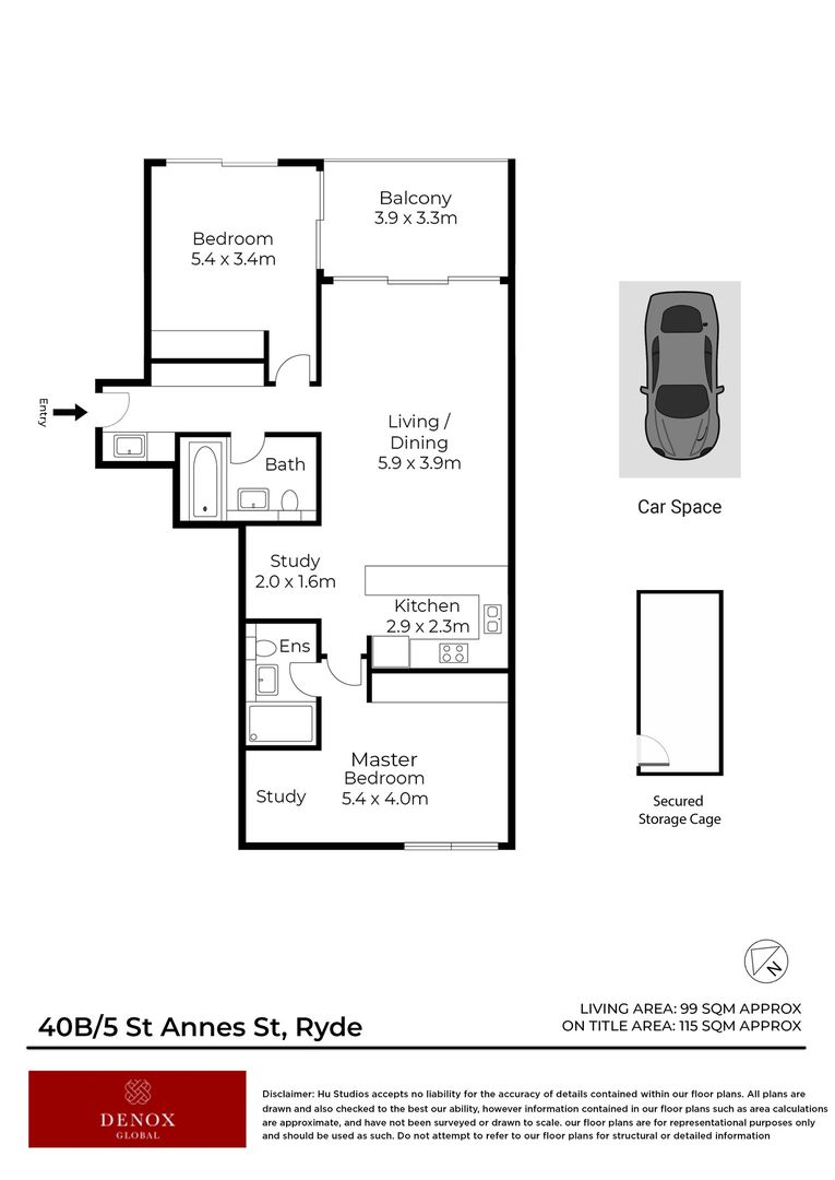 Sold 40B/5 St Annes Street, Ryde NSW 2112 on 25 May 2023 - 2018551214 ...