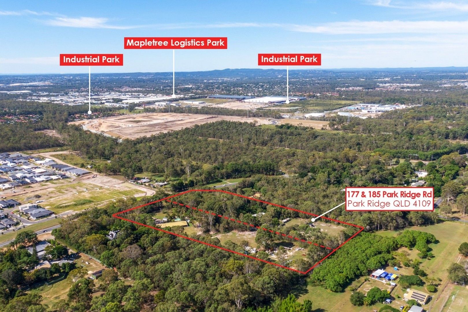 177 & 185 Park Ridge Road, Park Ridge QLD 4125 - House for Sale