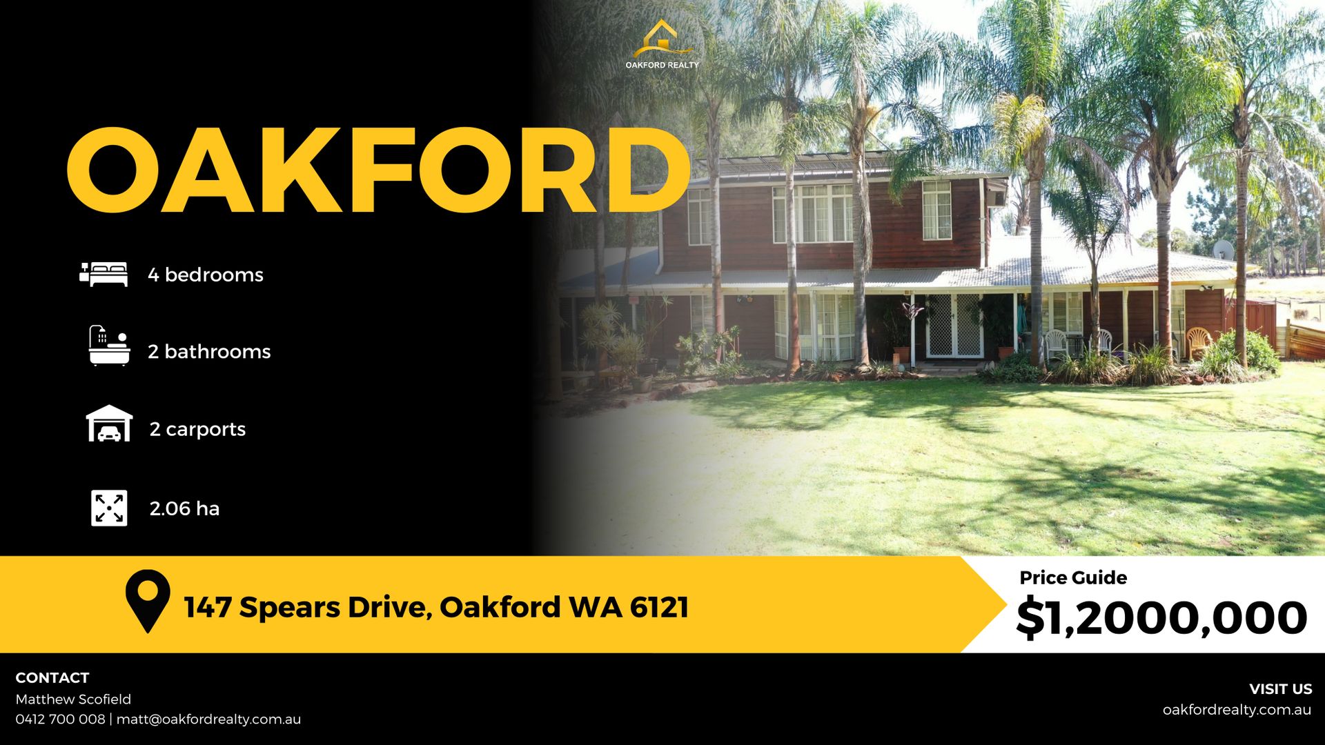 147 Spears Drive, Oakford WA 6121 | Domain