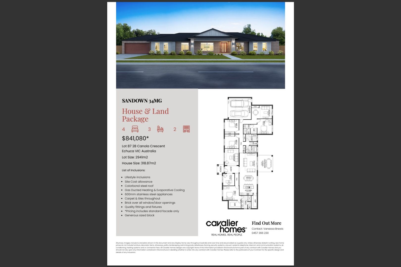 (Lot 87) 28 Canola Crescent Echuca Fields Stage 3B, Echuca VIC 3564 | Domain